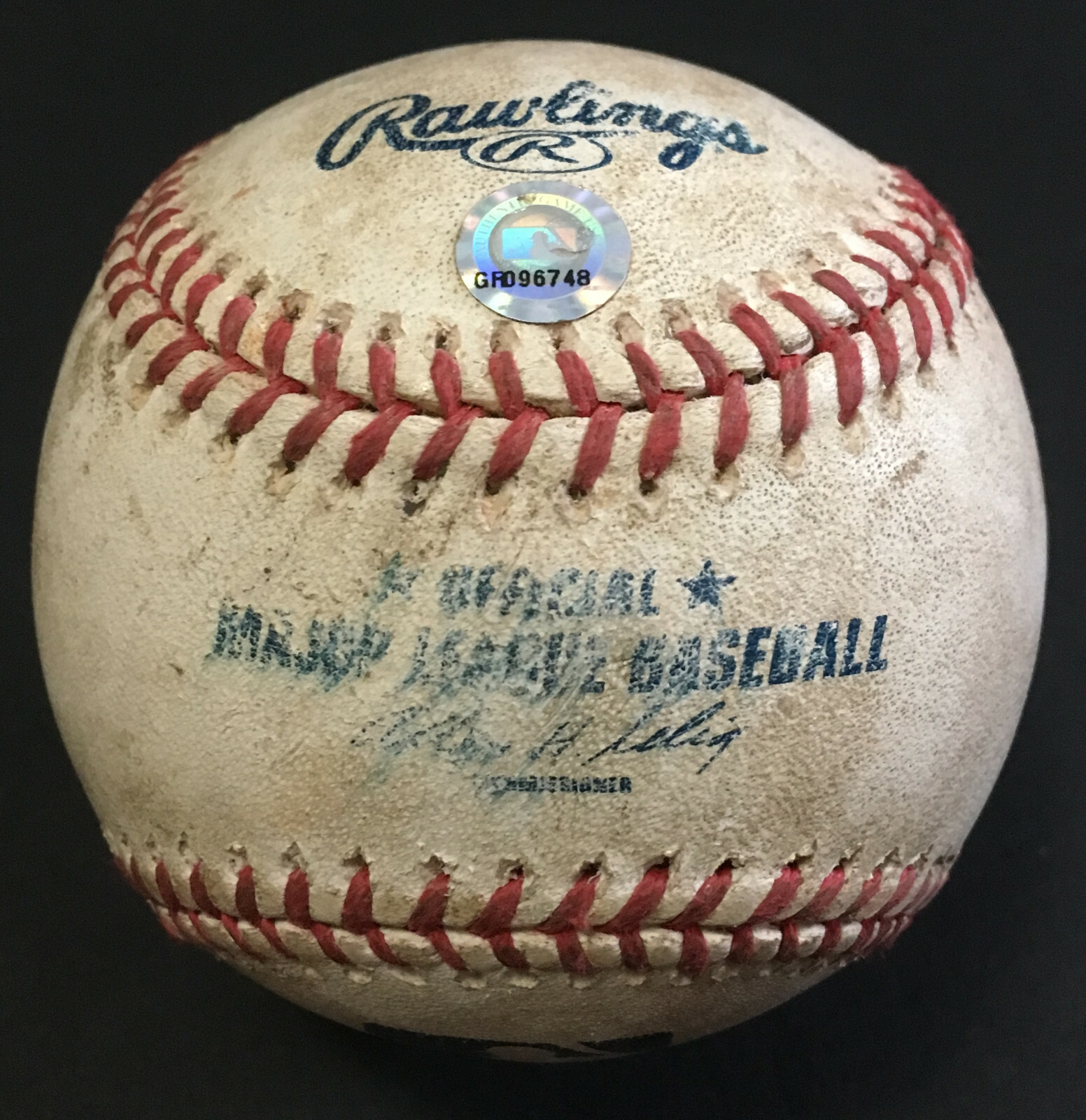 Paul O'Neill Yankees Signed 2001 ALCS Used baseball Hr Game 1 auto MLB ...