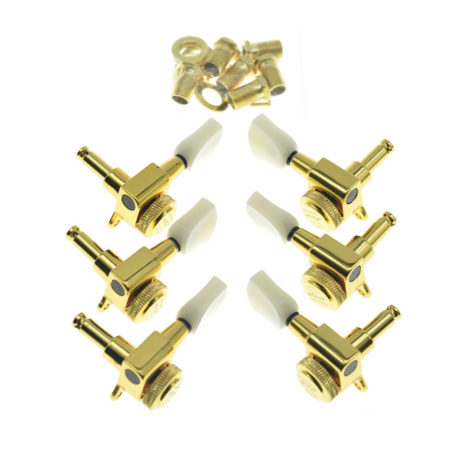 KAISH 3x3 Off White Keystone Locking Tuners 18:1 Locking Tuning Keys ...