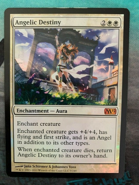 Angelic Destiny Foil Mtg Magic the Gathering | eBay