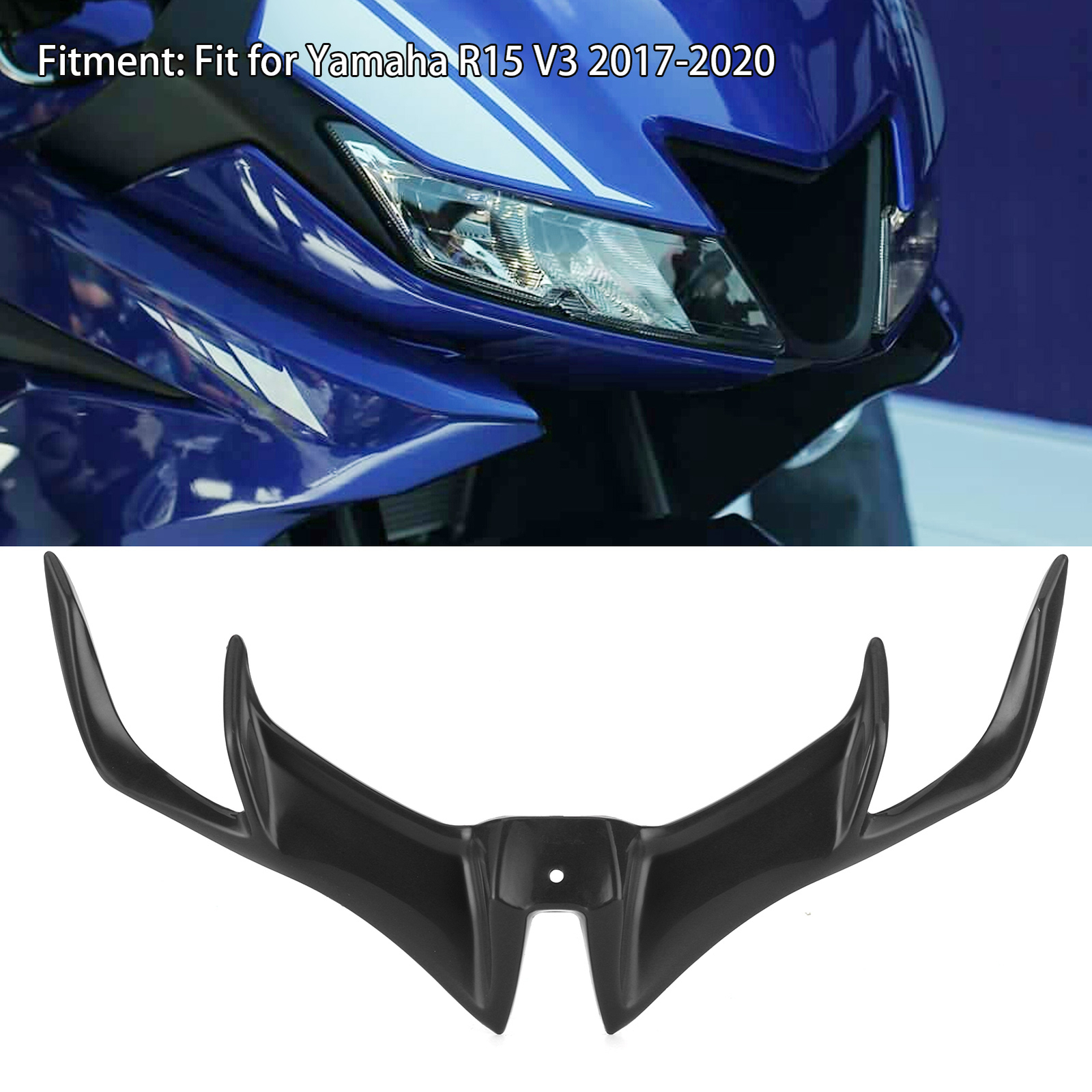 EMB Front Fairing Aerodynamic Winglet Wing Cover Accessory Fit For R15 ...