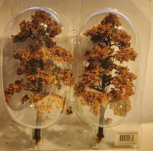 Scenic Express O Scale 8" Autumn Tone Deciduous Trees #EX1238 | eBay