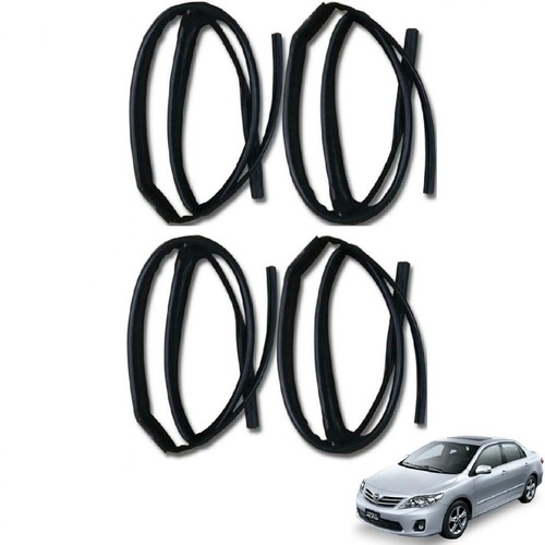 Window Glass Run Channel Front Rear LH RH Fit Toyota Corolla ZRE152 ...