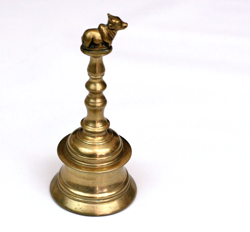 Solid Brass Bronze Bell Bull Cow | eBay