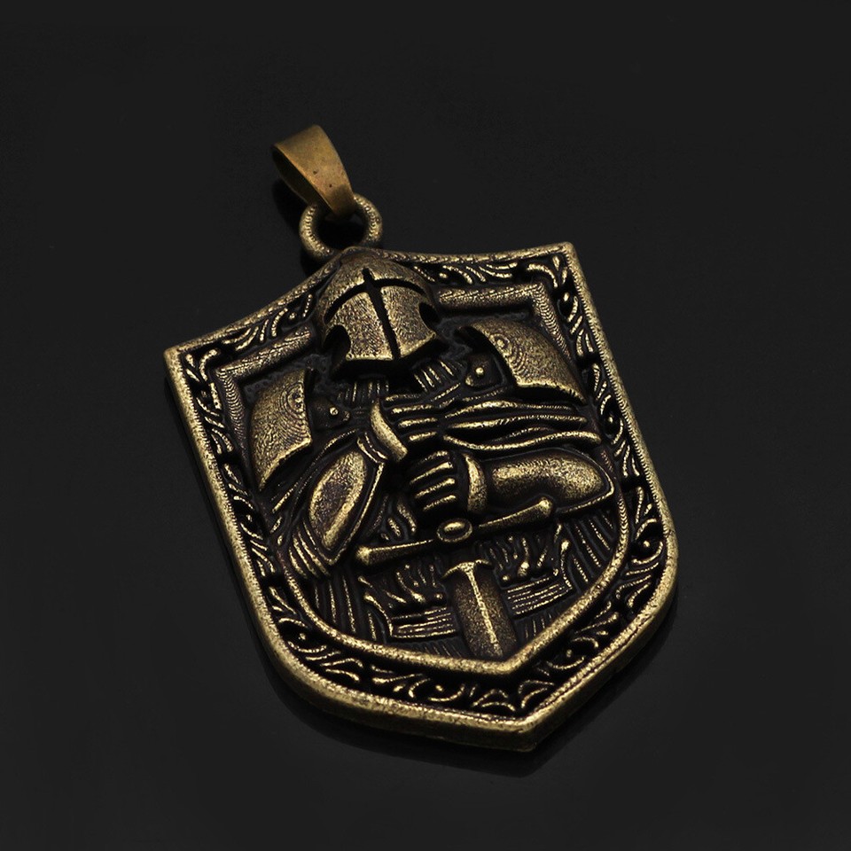 Men Crusader Pendant Christian Templar Knight Necklace Medieval ...