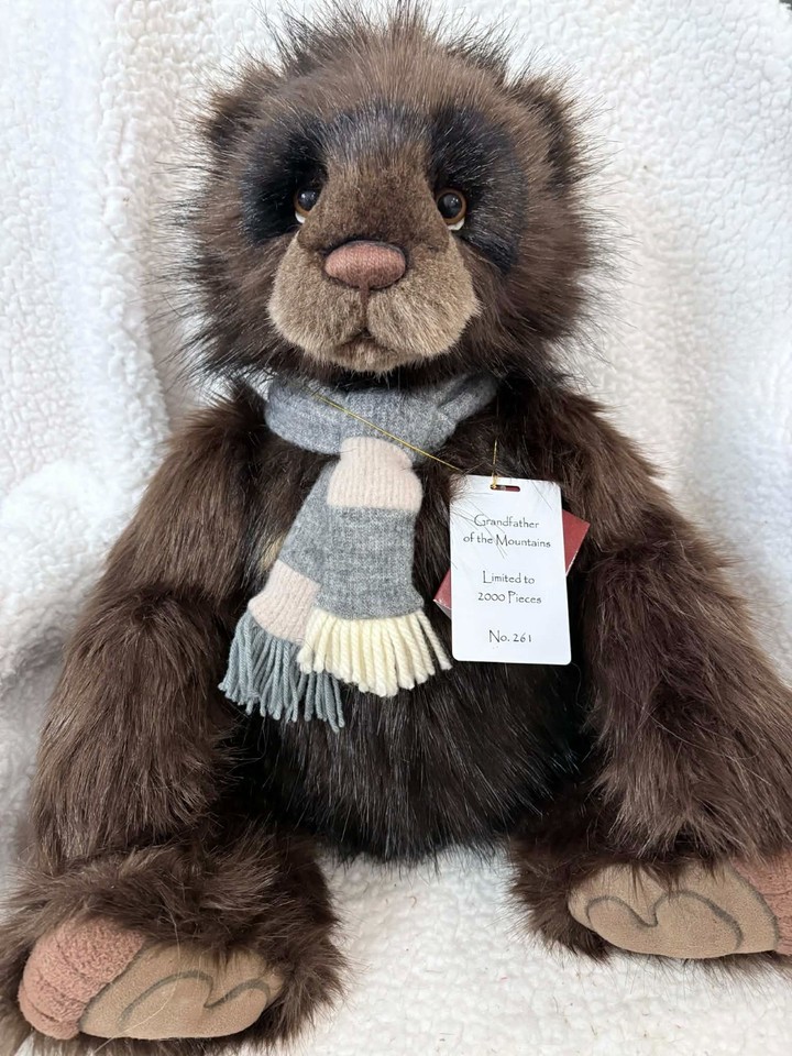 GRANDFATHER OF THE MOUNTAINS CHARLIE BEARS 2020 21.5" | eBay