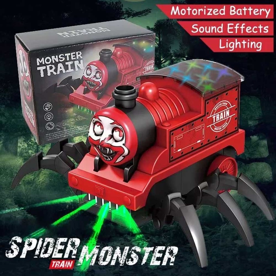 Charles Chooo Chooo Building Block Kit Spider Train Monster Horror Toys ...