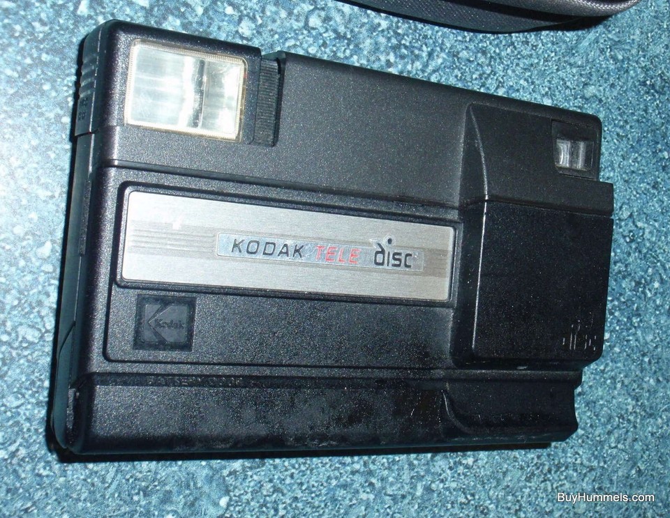 Kodak Tele Disc Camera RETRO 1980's With Case - RARE FIND! | eBay