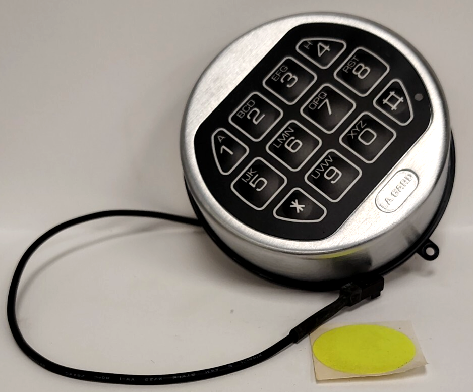 LA GARD DIGITAL ELECTRONIC LOCK MODEL 3715 3-1/2" DIAM CHROME FINISH | eBay