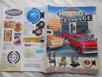 GENUINE HOT ROD HARDWARE INC-2008 CATALOG CAR AUTO COLLECTIBLES ROAD ...