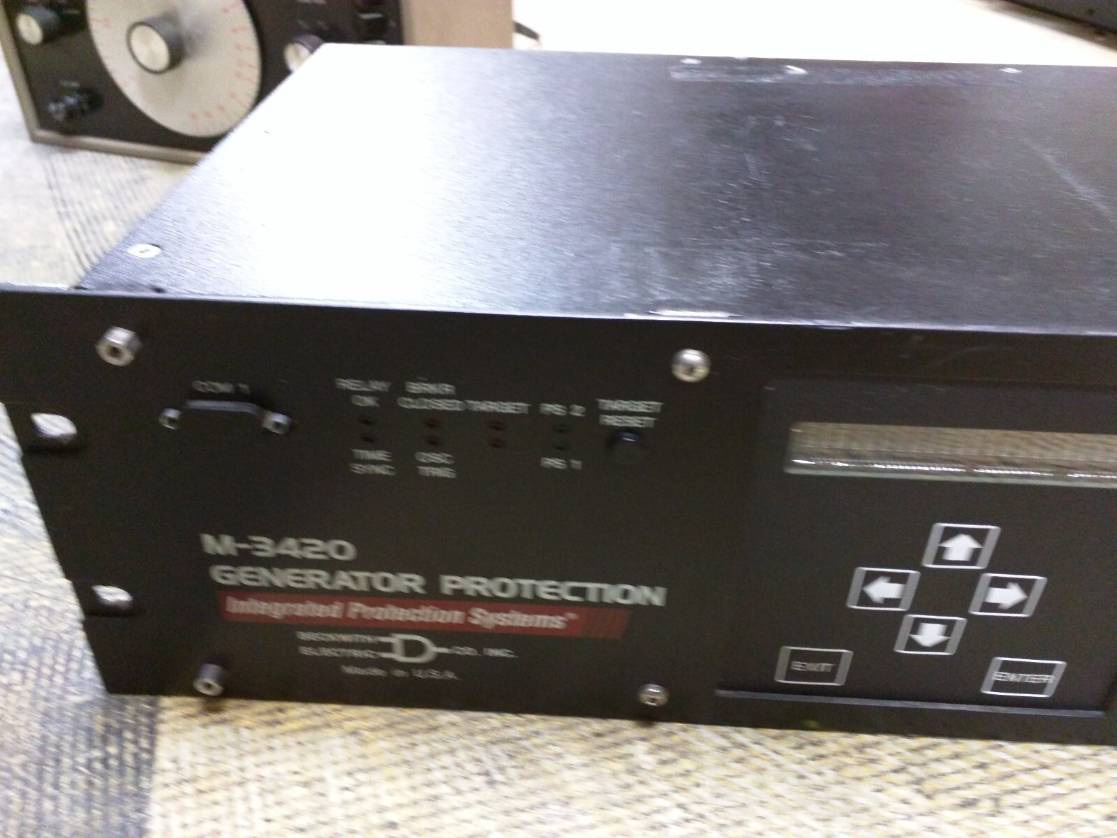Beckwith Electric M-4272 Integrated Synchronizing Systems Motor Bus ...