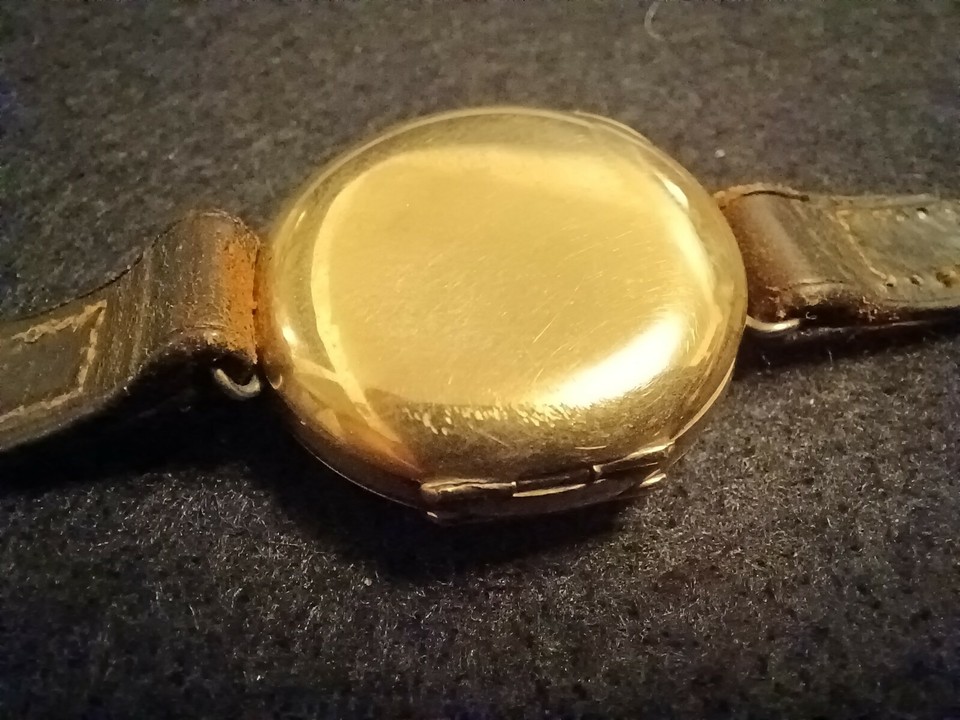 Rolex W&D Antique Vintage Watch Extremely Rare 9ct Solid Gold case and ...