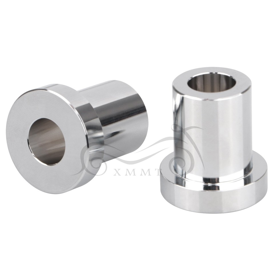 Chrome Handlebar Riser Bushing For Harley Electra Road Street Tri Glide ...