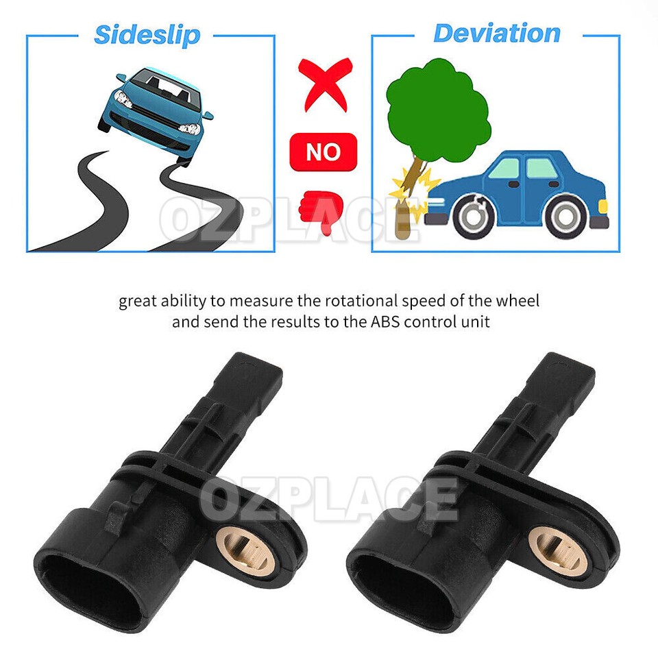 4PCS Rear ABS Speed Sensor Wheels For Holden Commodore VE 06-13 V6 V8 ...