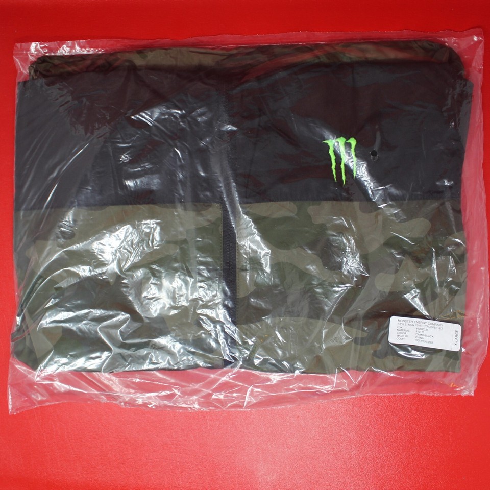 Monster Energy Trooper Jacket Windbreaker Small Gear Store S Regular | eBay