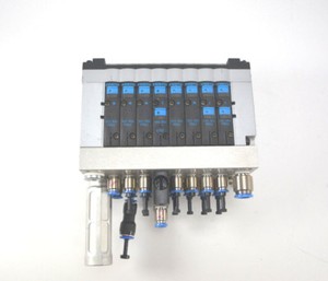Festo valve Island cpv14-ge-mp-8 (18265) + cpv-14-vi (18210) + 8 ...