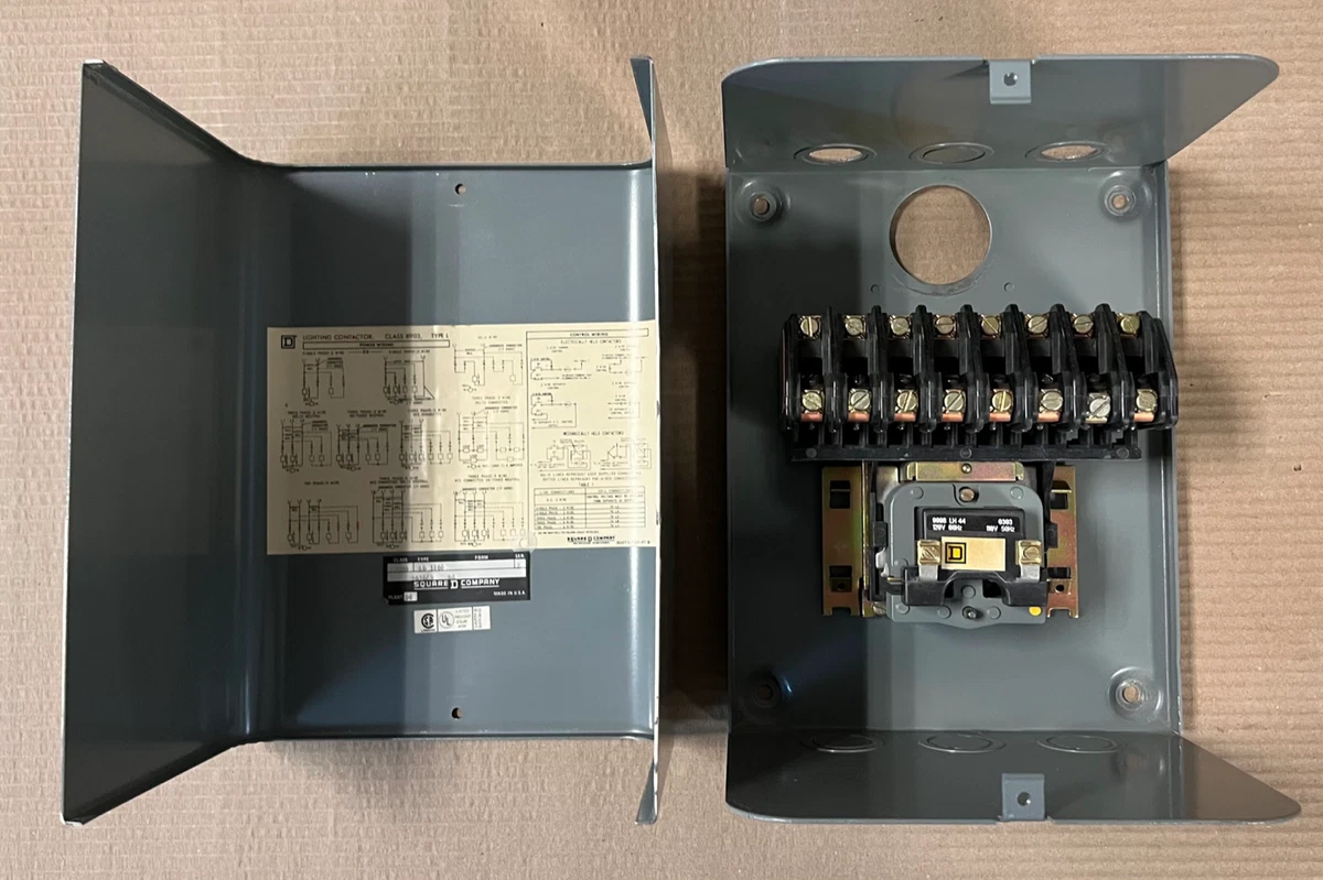 Square D Lighting Contactor 8 Pole | Shelly Lighting