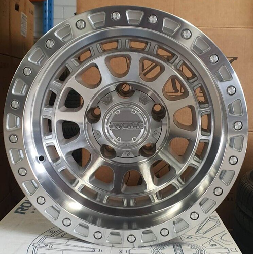 17" Roh Assault Wheels Suit Landcruiser 79, 76, 75, 70 Series- 17x9 5/ ...