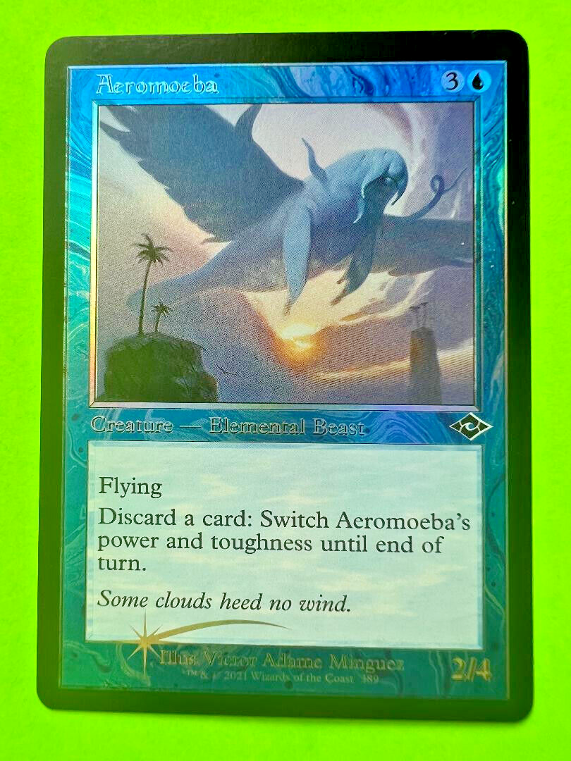 MTG Modern Horizons 2 ( Aeromoeba ) FOIL Retro Frame 389 | eBay
