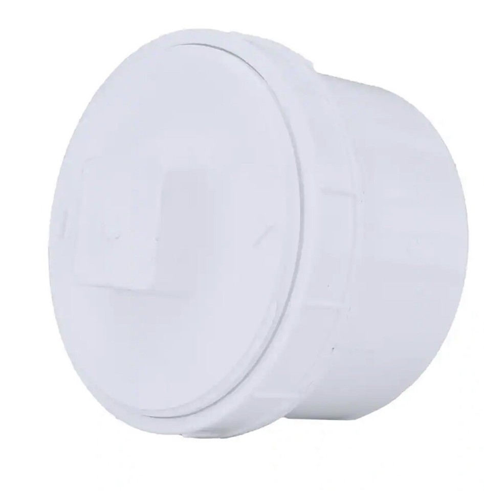 6 In. DWV PVC FTG Cleanout Adapter with Plug | eBay