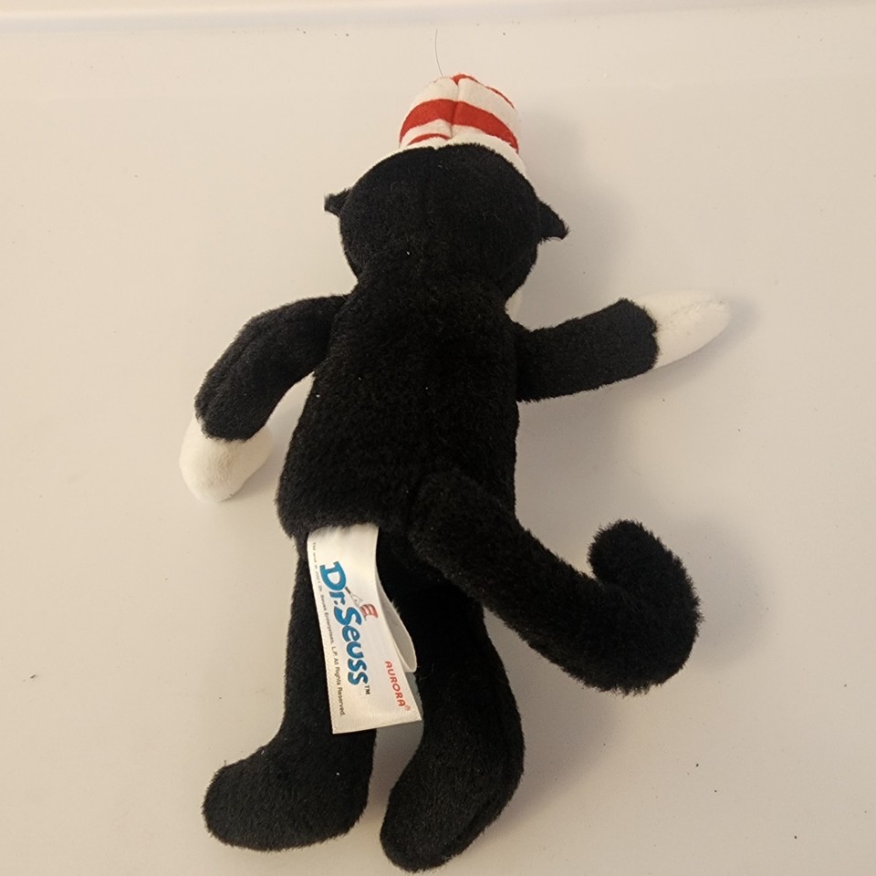 Aurora Dr Seuss - 8" Cat in The Hat 15976 Plush Stuffed Animal Toy | eBay
