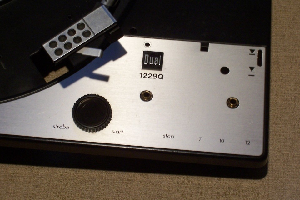 Dual 1229Q Vintage Stereo Turntable Parting out - Metal Plinth Top | eBay