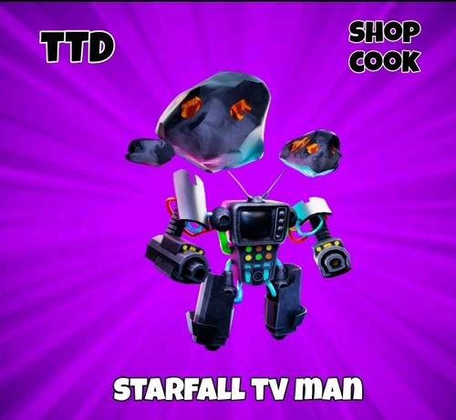 Starfall TV Man - Toilet Tower Defense | TTD | CHEAP - ROBLOX | eBay