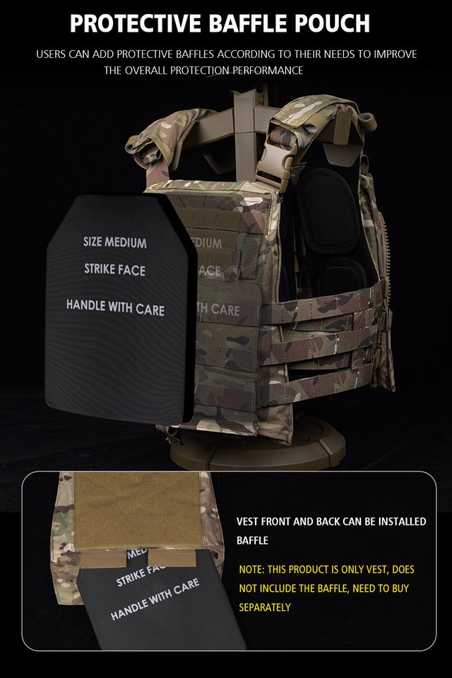 AVS MBAV Quick release Tactical Airsoft Vest Quick Release Plate ...