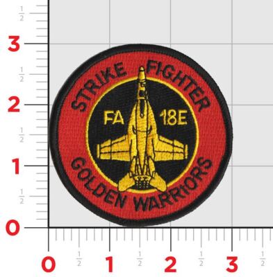 Official US Navy VFA-87 Golden Warriors Shoulder Patch | eBay