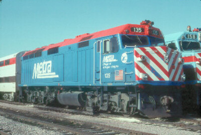 METRA 135 F-40PH --- Original Slide T2-3 | eBay
