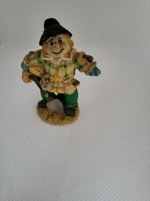 Scarecrow Ornament Figure vintage Resin 6.5cm Rare Collectable | eBay UK