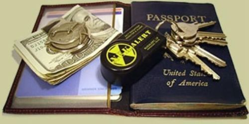 Ki4u Nukalerttm Nuclear Radiation Detector Monitor Keychain Attachable ...