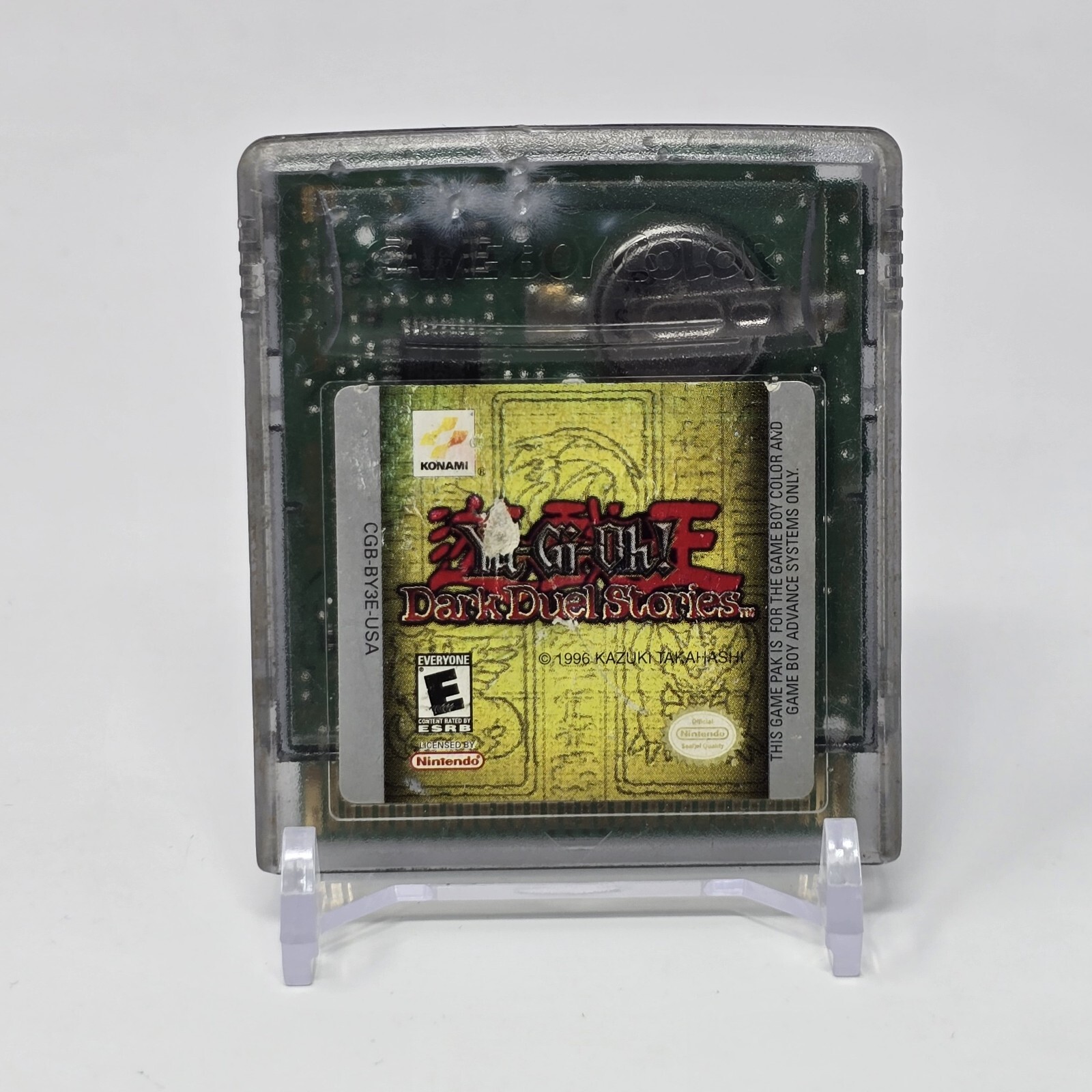 Yu-Gi-Oh! Dark Duel Stories (Nintendo GameBoy Color) Cart TESTED (Label ...