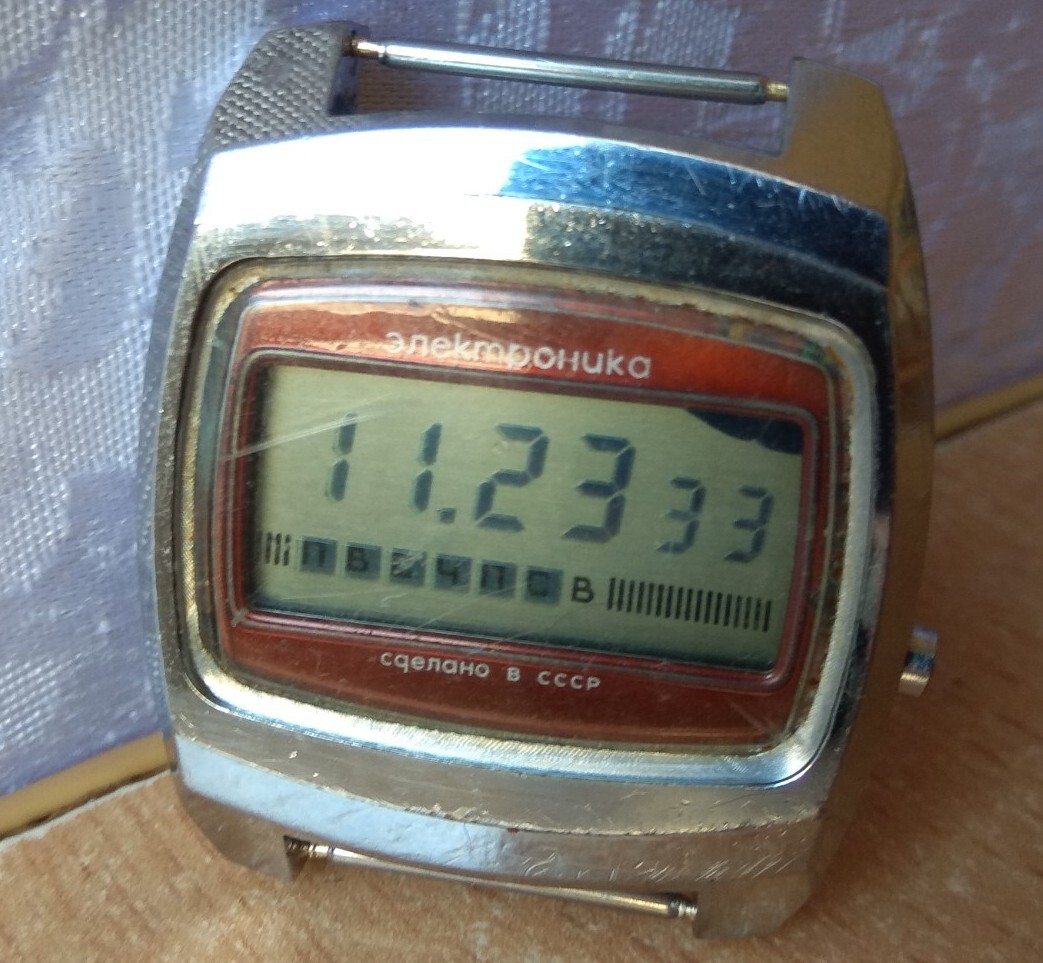 RARE Vintage WATCH Elektronika USSR Soviet СССР retro… - Gem
