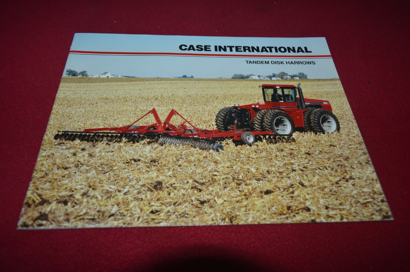 Case International Tandem Disk Harrows Dealer's Brochure YABE19 | eBay