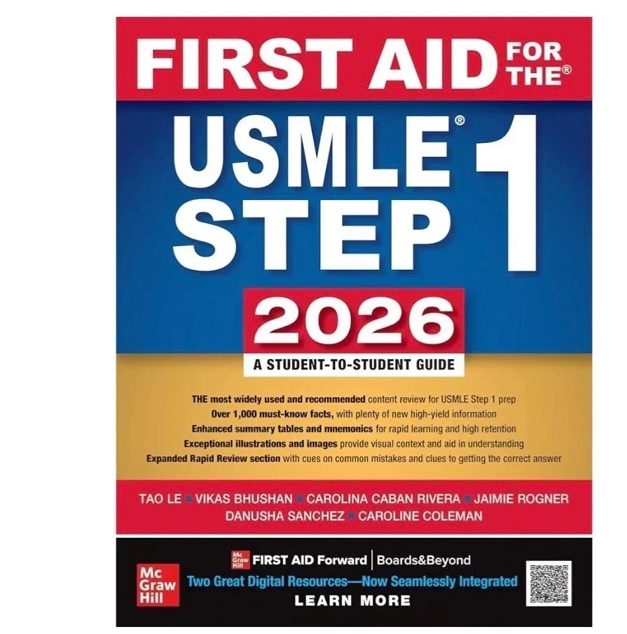 First Aid for the USMLE Step 1 2026 36th Edition | eBay