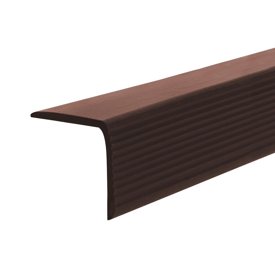 M-D Building Products 29710 36 in. Brown Vinyl Stair Nosing 43374297102 ...