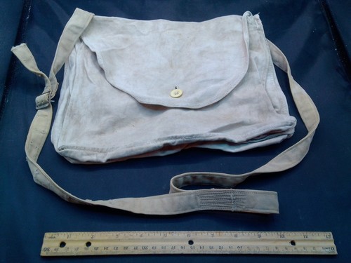 WWI era? French style haversack with strap on cloth. | eBay