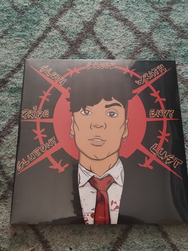 Ren Sick Boi Limited Edition Black/Red Splatter Double Vinyl -1st press ...