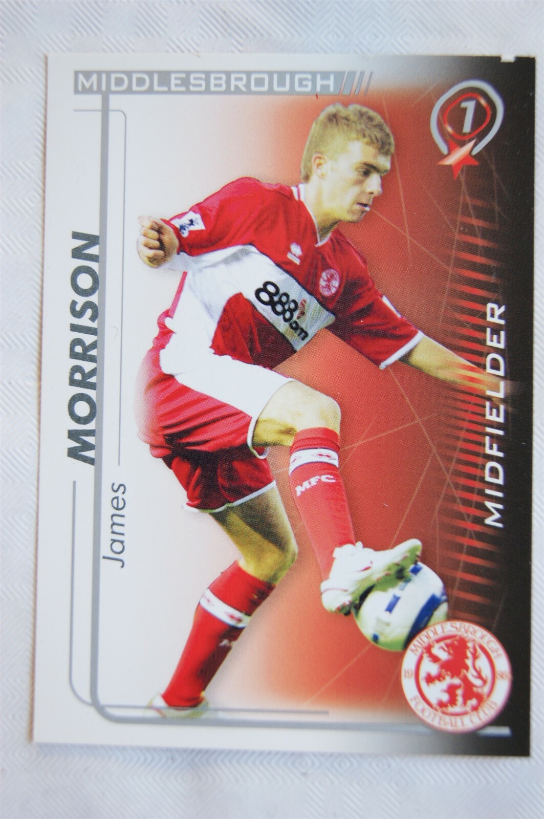 2005-2006 Shoot Out card - James Morrison, Middlesbrough | eBay