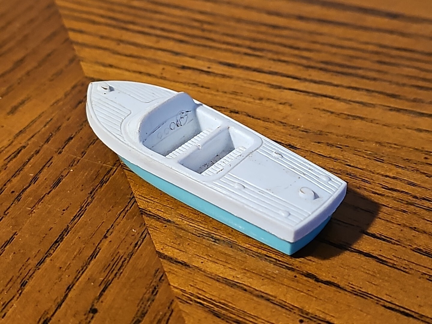 VINTAGE TOOTSIETOY TOOTSIE 2.5 inch CHRIS-CRAFT CAPRI BOAT BLUE PLASTIC ...