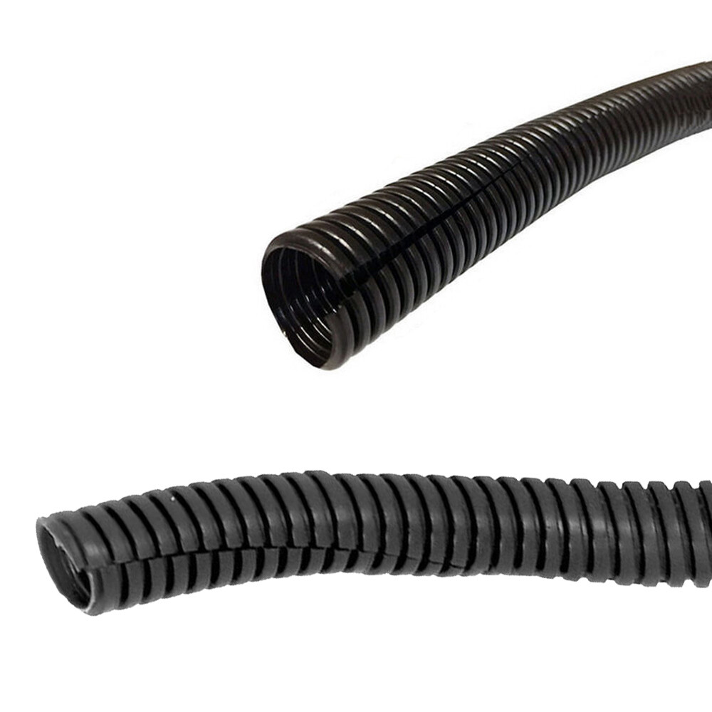 10mm OD Split Loom Tubing Wire 25M Tube Cable Conduit Corrugated UV PP ...