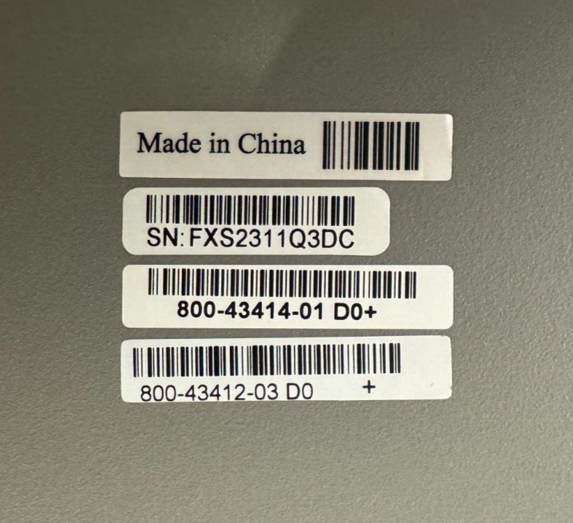 Cisco ASR1002-HX Aggregation Services Router Dual ASR1002-PWR-AC ...