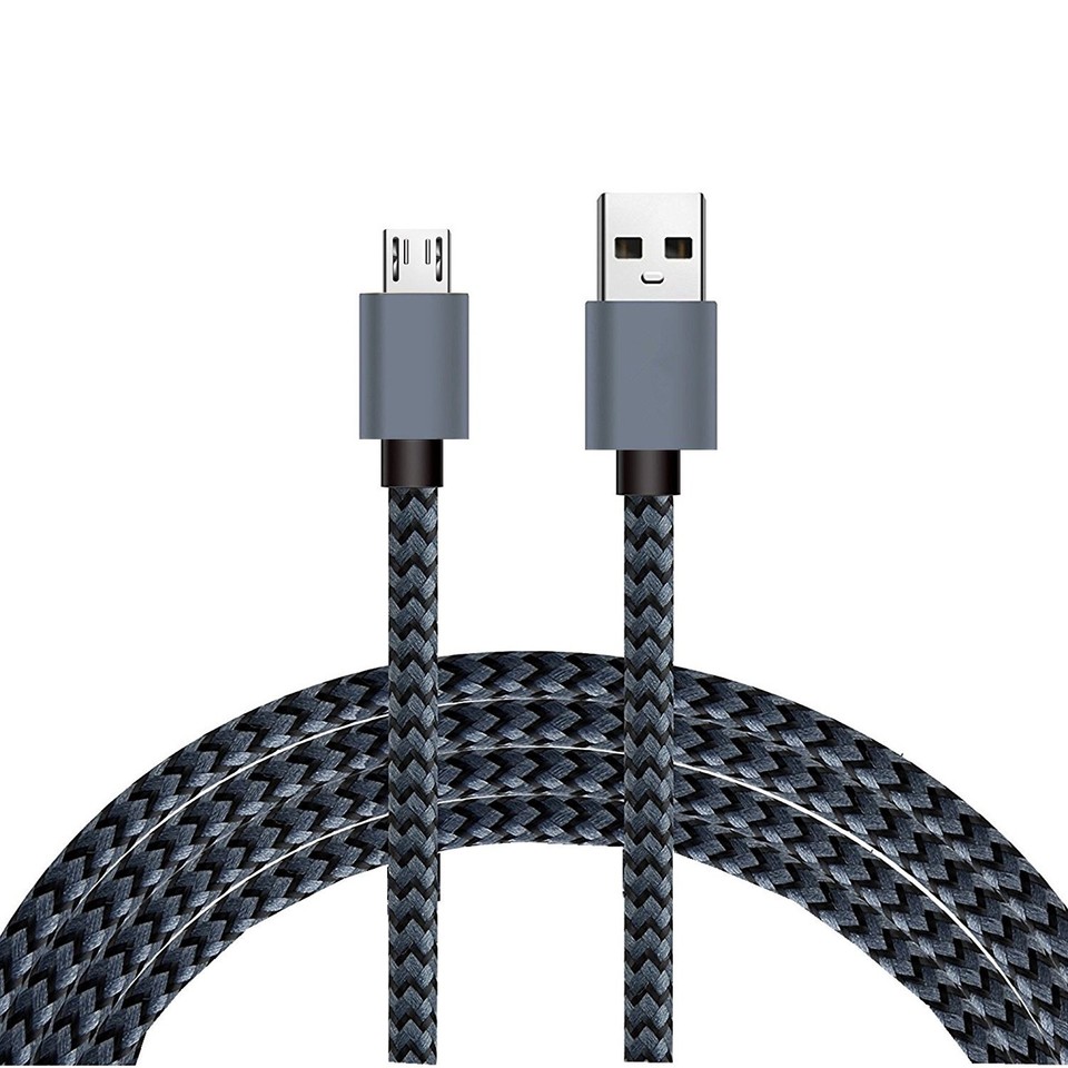 1M 2M 3M Long Micro USB Data Sync Charger Cable Lead For Android ...