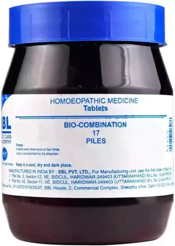 🌿 SBL Bio-Combination 17 Tablets 450gm | Piles Relief | Free Shipping 🌿 ...