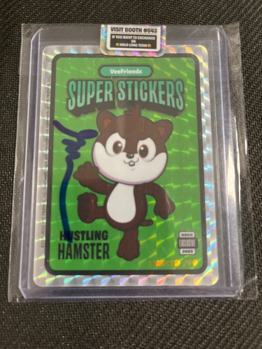 2023 National Veefriends Rare Super Sticker Gary Vee auto Hustling ...