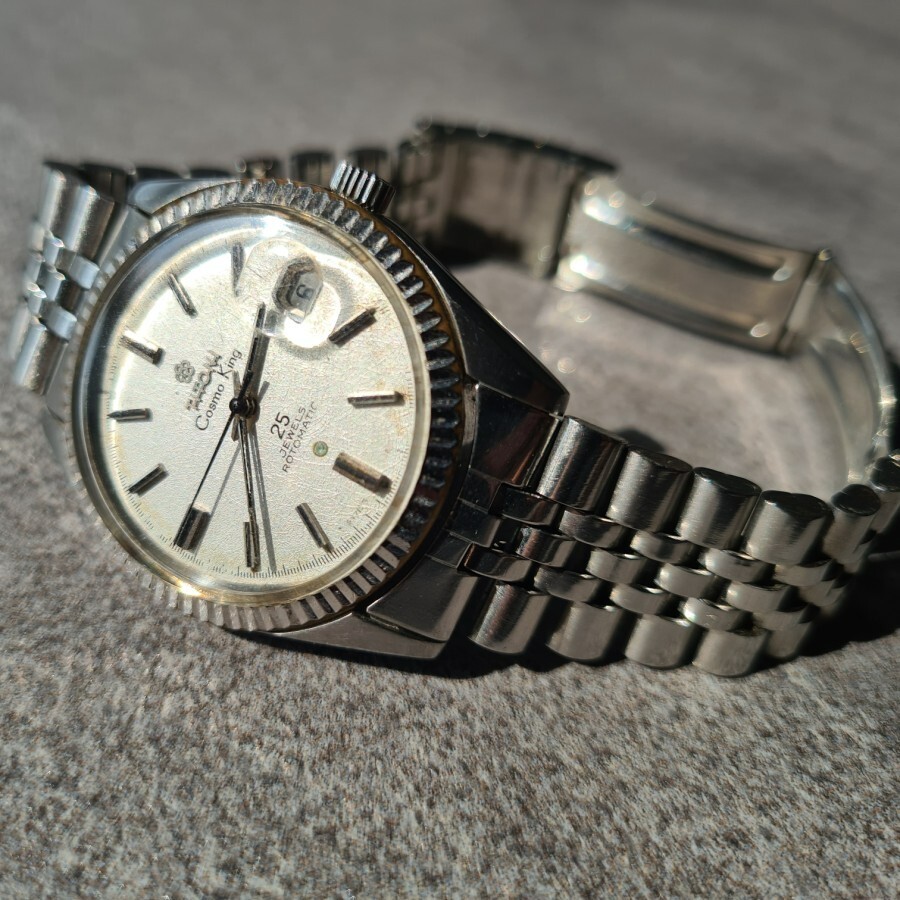 RARE Titoni Cosmo King Rotomatic 25 Jewels Date Display Swiss Made ...