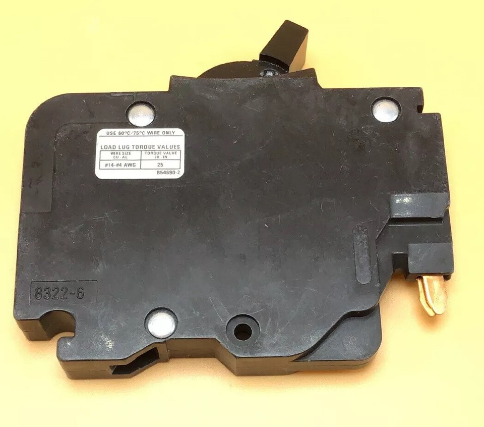 One (1) Circuit Breaker Federal Pacific FPE Challenger 15 Amp 1 Pole ...