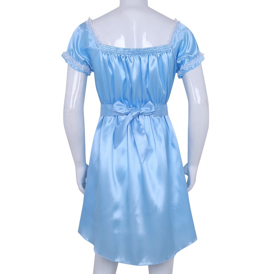 Male French Maid Apron Dress Mens Halloween Party Role Play Fancy ...