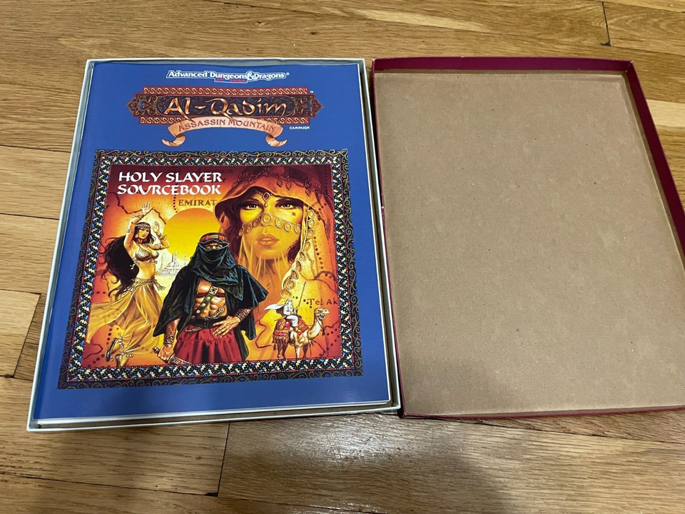Advanced Dungeons & Dragons 2e Assassin Mountain Box Set TSR Al-Qadim ...