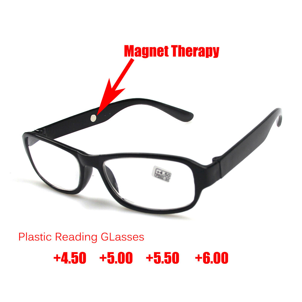 Reading Glasses 4.50 5.00 5.50 6.00 Highly Strength Plastic / Metal ...